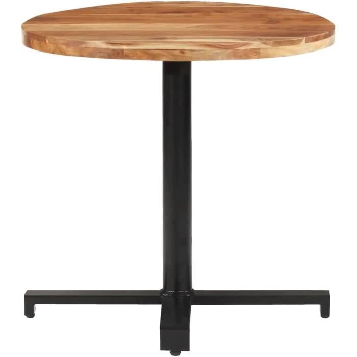 Table de Bistro Ronde Table de Salle à Manger Table à Dîner Restaurant ...