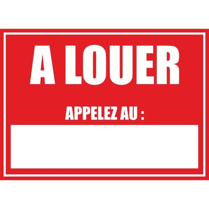 Autocollant sticker panneau maison a louer - Cdiscount Maison