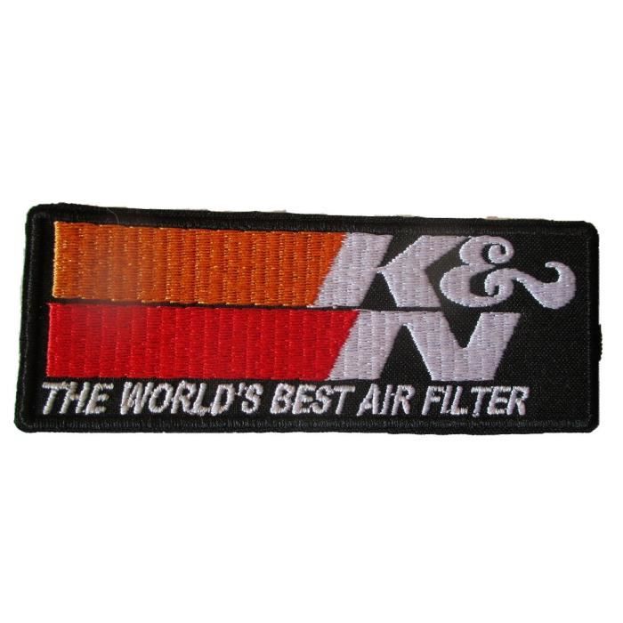 Patch thermocollant - K&N - Best Air Filter - 12x4.5 cm - Facile à ...