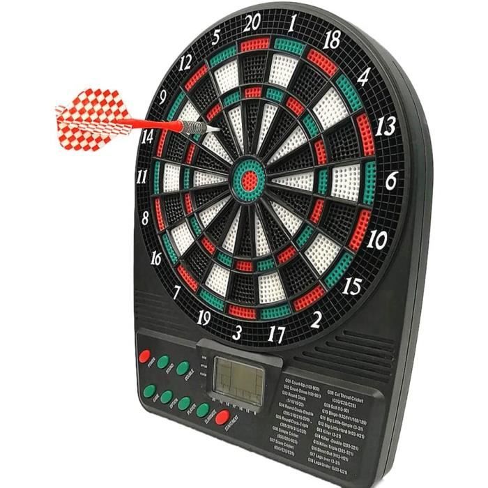 Fléchettes cible fléchettes électronique configurer l'affichage lcd ...
