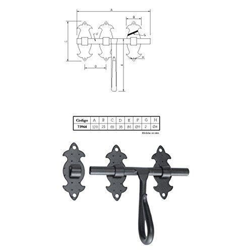 IMEX EL ZORRO Verrou 120 mm Boîte de 25 x 65 mm - 73964 - Cdiscount ...