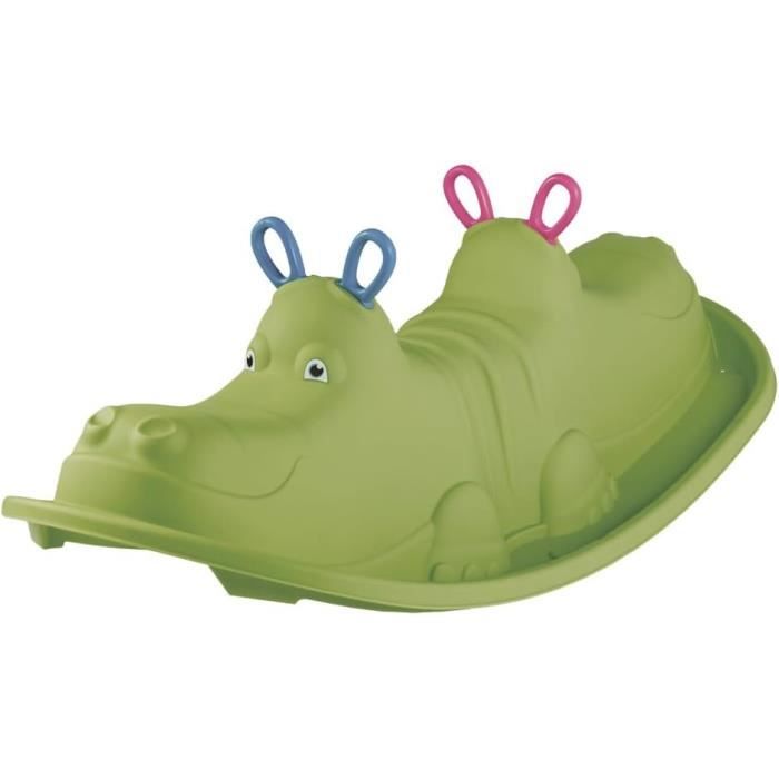 Sport 1 Balançoire Hippo 3 Places En Plastique Balancelle Enfant À ...