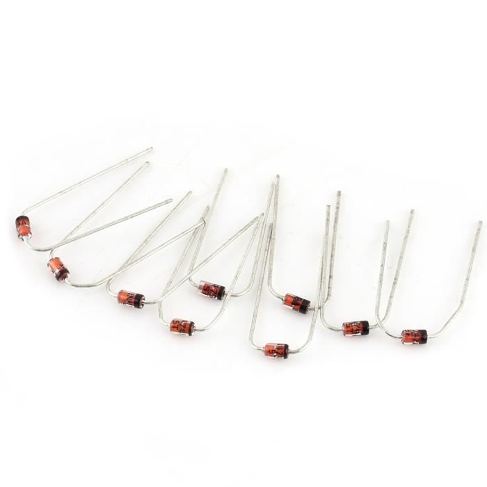 Kit d'Assortiment de Diodes - CIKONIELF - 200 Diodes - 10 Valeurs ...