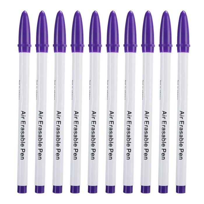 Stylo effaçable à l'air, crayons de marquage de couture Stylo de ...