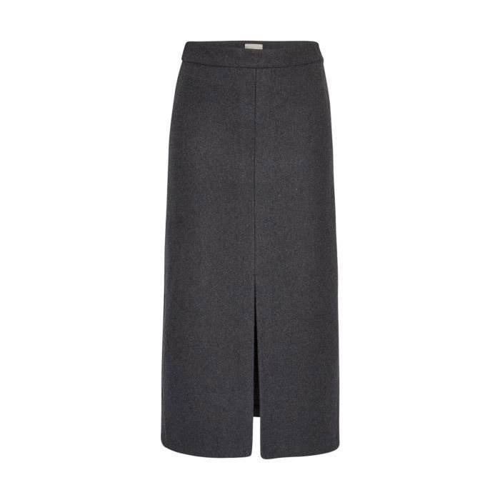 Jupe femme - Moss Copenhagen - Isabelle - Laine recyclée - Anthracite ...