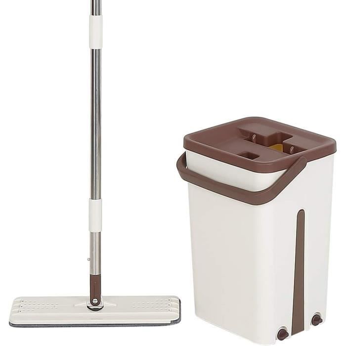 Mop Seau Essoreur, Seau Et Balai Serpillère, Ensemble De Vadrouille Et ...