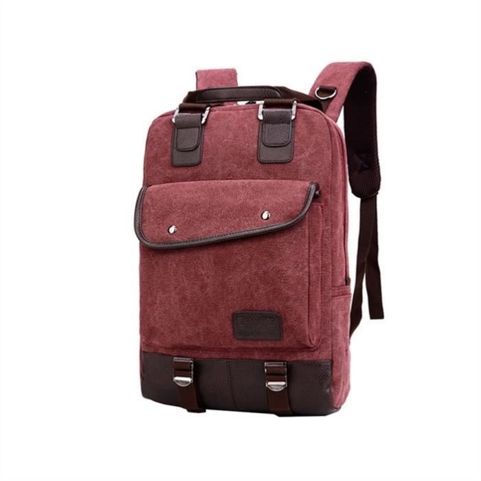 Sacs à dos en plein air multifonctionnelles pour Vintage Rouge hommes ...
