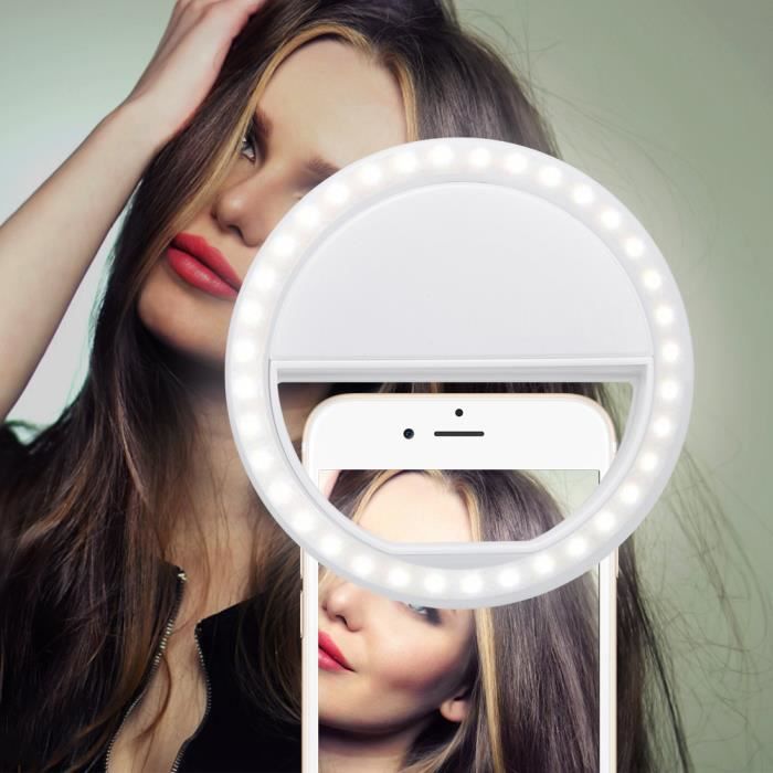 Lampe de remplissage LED 36 puces haute luminosité pour Smartphone et ...