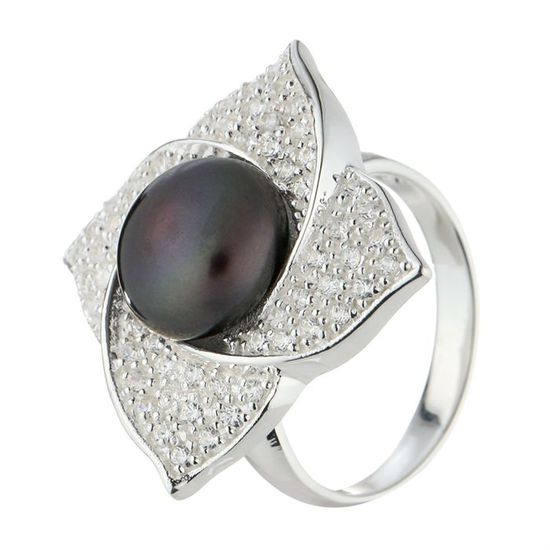 NACRE DE PERLE Bague Femme - Achat / Vente bague - anneau NACRE DE ...