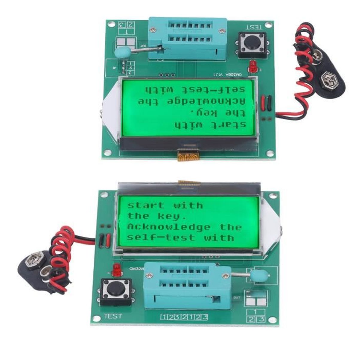 CHE - Transistor Meter Transistor testeur LCD condensateur ...