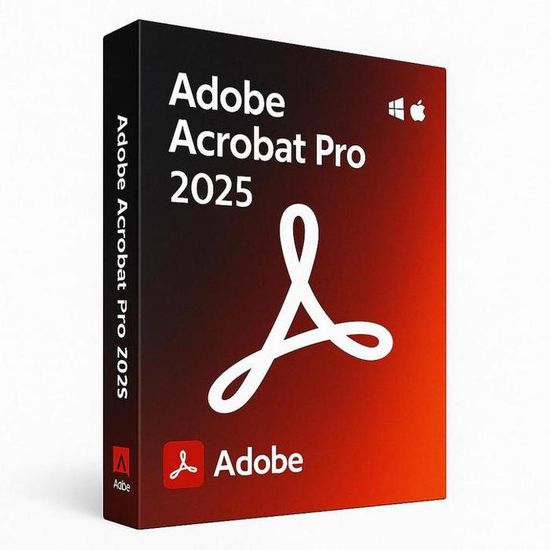 Adobe Acrobat Pro DC 2025. Version complète - Compatible Windows 64 ...