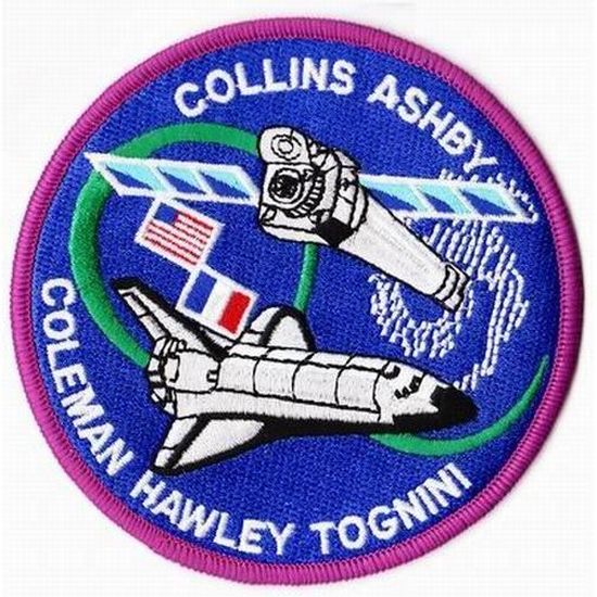 Ecusson Patch NASA Navette Spatiale COLUMBIA Mission STS-93 Coleman - Hawley - Tognini ...