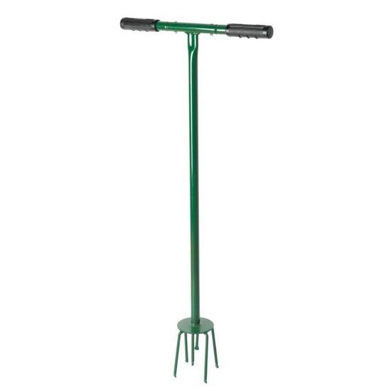 Bêche à griffes - RIBILAND - Hauteur 100 cm - Griffe Ø 10 cm - Aération ...