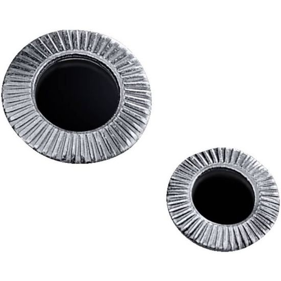 Rondelles de contact Rittal 2343.000 - Lot de 100 - Acier - Tête Ronde ...