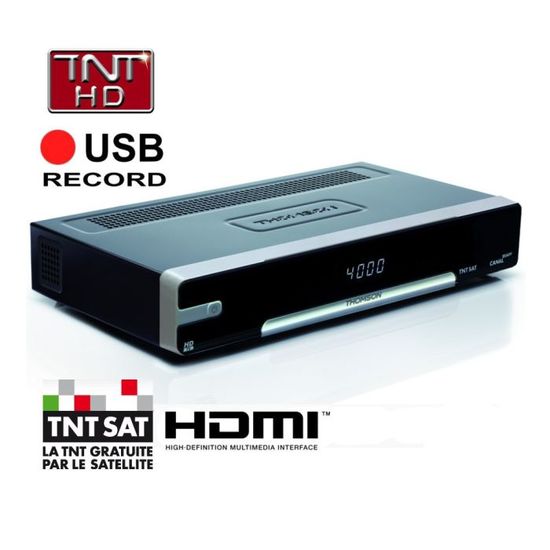 Terminal TNT SAT HD THS800 Thomson - Achat / Vente récepteur - décodeur ...