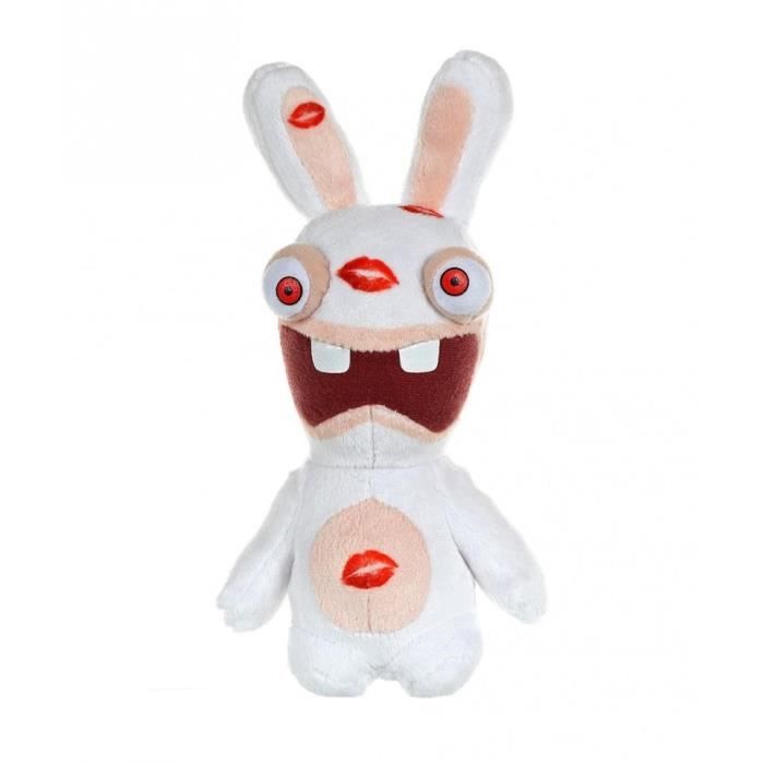 LAPIN CRETIN Peluche lapin Kiss sonore - 18 cm - Cdiscount Jeux - Jouets