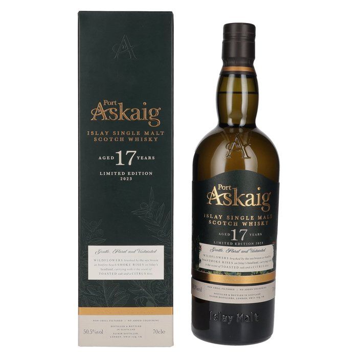 Port Askaig Islay 17 Years Old Islay Single Malt Limited Edition 2023 ...
