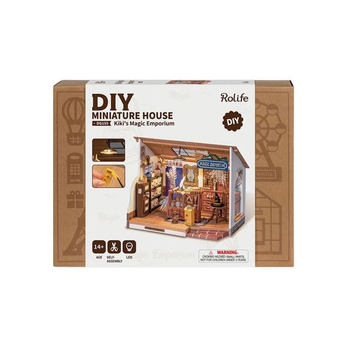 Maquette Rolife L'emporium Magique de Kiki DIY - Cdiscount Jeux - Jouets