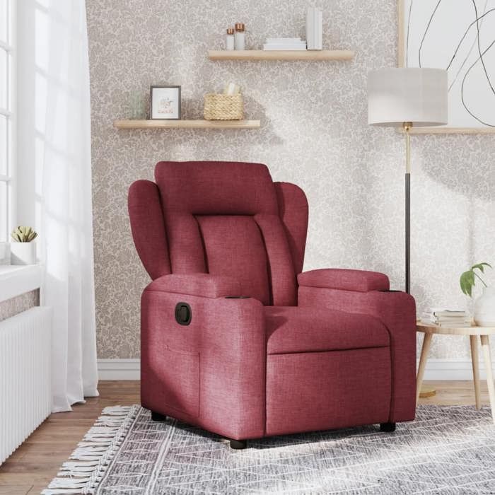 BONNIE®（Rouge）Fauteuil releveur - dossier inclinable/135 degrés - Rouge ...