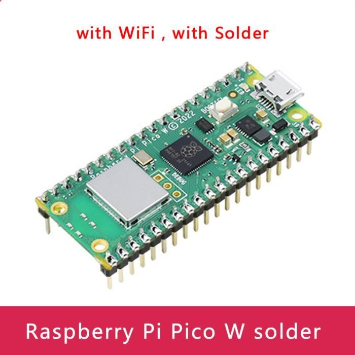 Pico W-Solder - Raspberry Pi Pico W Avec Carte De Développement Wifi ...