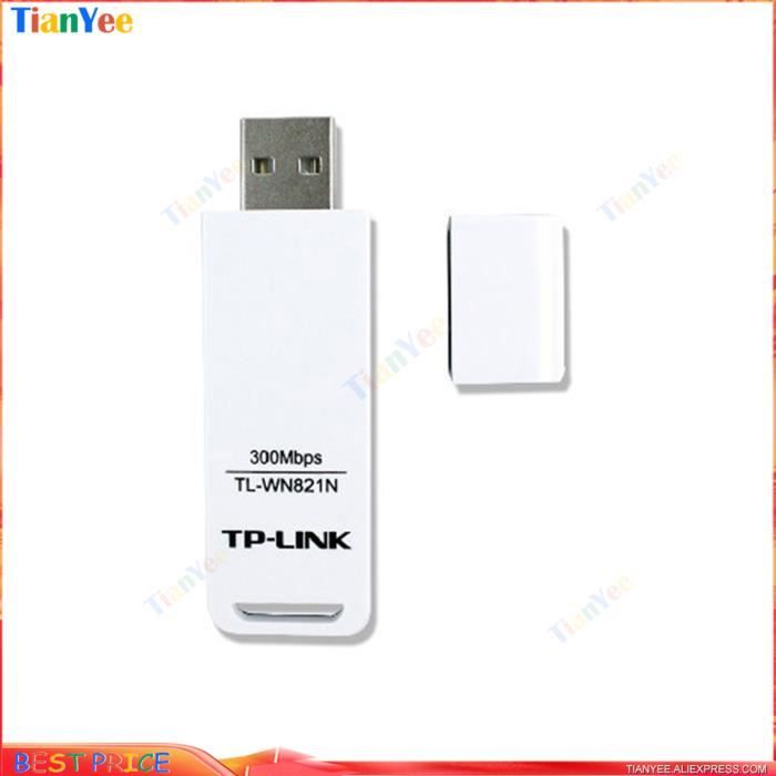 TP-Link TL-WN821N 300Mbps 2.4G Adaptateur Wifi Cartes Réseau USB ...
