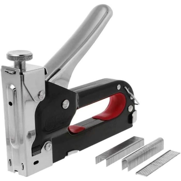 Agrafeuse Manuelle À Ongles Avec Agrafes Pour Bois, Câble, Meubles, Mur ...