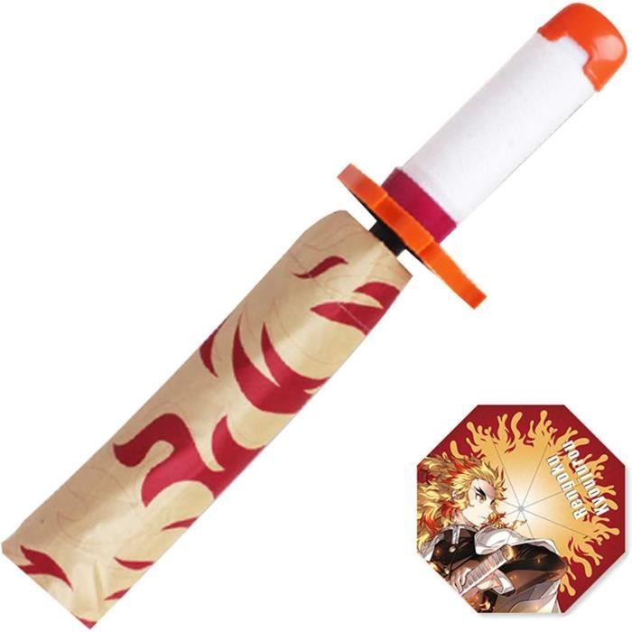 Rengoku Kyoujurou Demon Slayer Anime Long Sword Umbrella Anime Sword ...