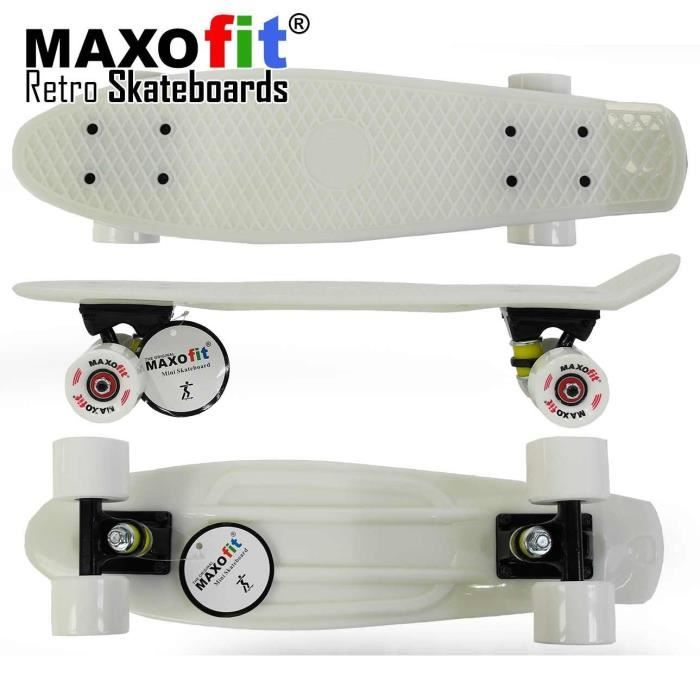 MAXOfit® Mini Cruiser Retro skateboard style américain « Michigan », 55 ...