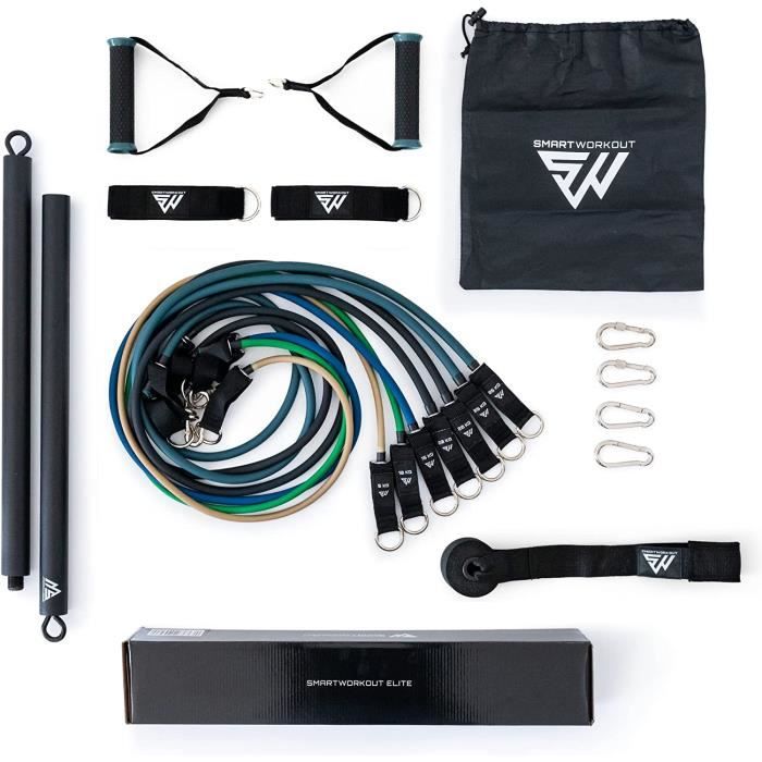 Kit Elastiques de Musculation Professionnel - Pack Fitness Complet 19 ...