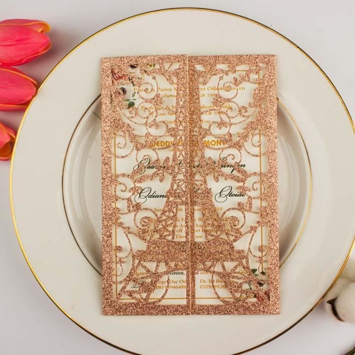 Faire-part - invitation,Carte d'invitation tour Eiffel bleu marine,1 ...