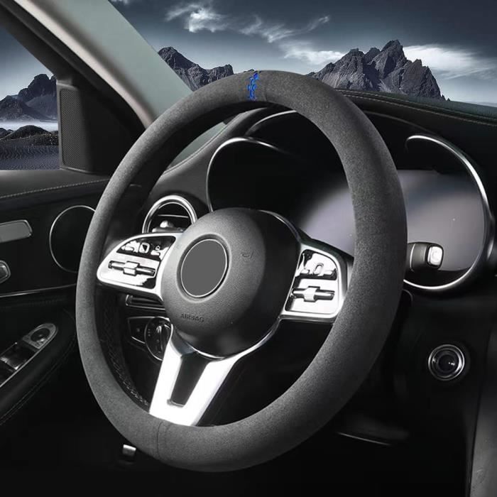 Housse De Volant De Voiture En Daim Antidérapant En Cuir Pour Intérieur ...