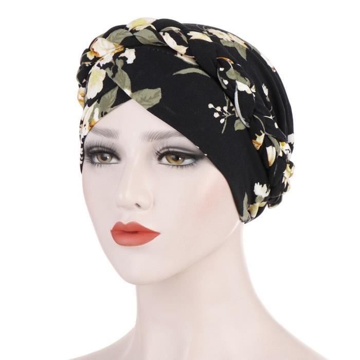 Imprimer coton musulman Turban écharpe pour femmes islamique intérieur ...
