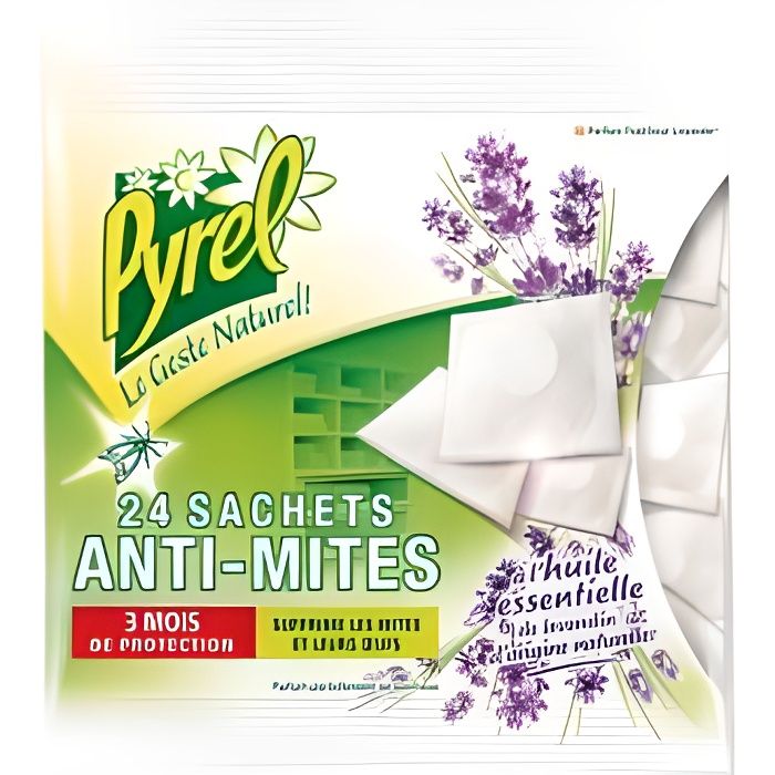 PYREL Sac Anti Mites Lavande - Cdiscount Au quotidien