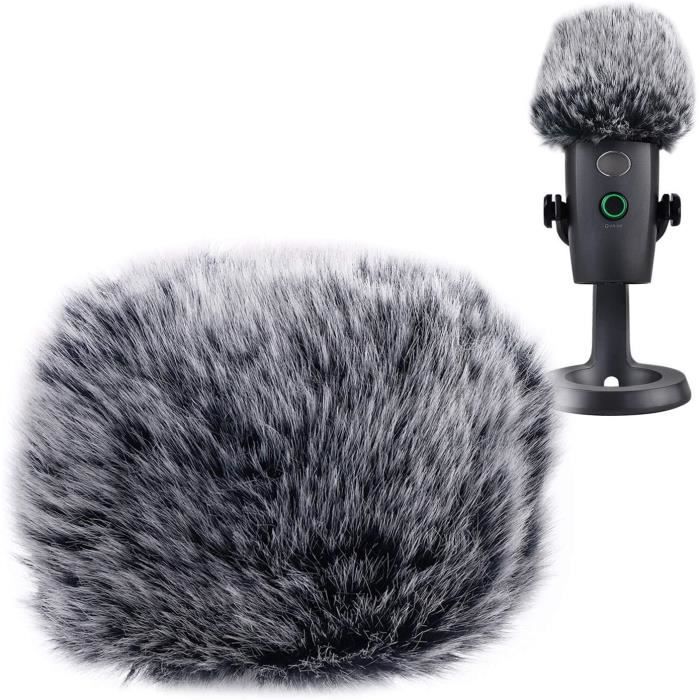 YOUSHARES Anti Vent Bonnette Courte pour Blue Yeti Nano Microphone ...