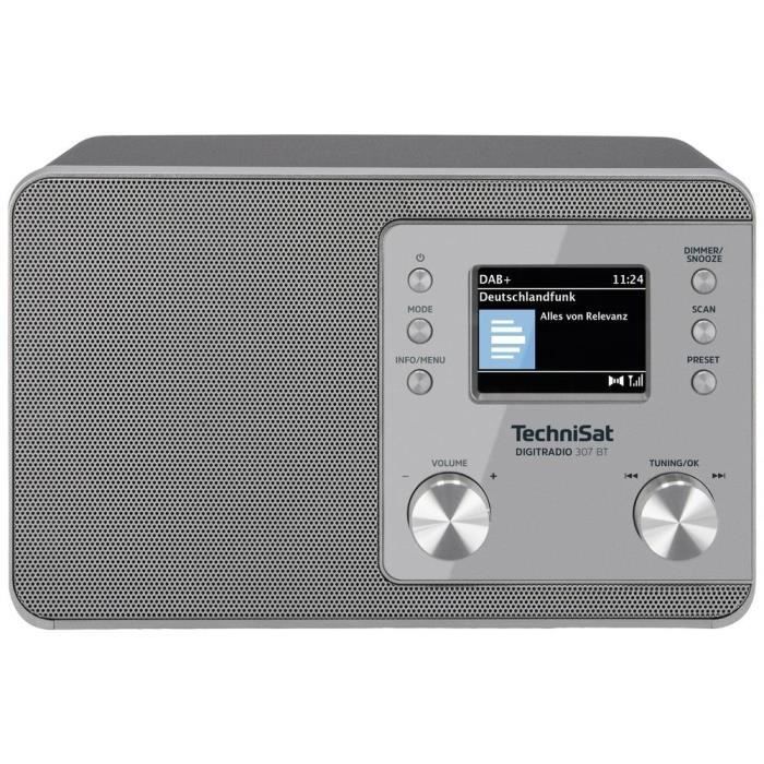 Radio - TechniSat - DIGITRADIO 307 BT - DAB, DAB+, FM - Bluetooth ...