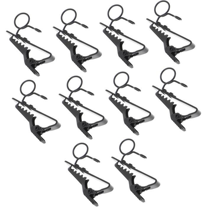 10 Pièces Microphone Lavalier Mini Micros Sans Fil Lavalier Mini ...