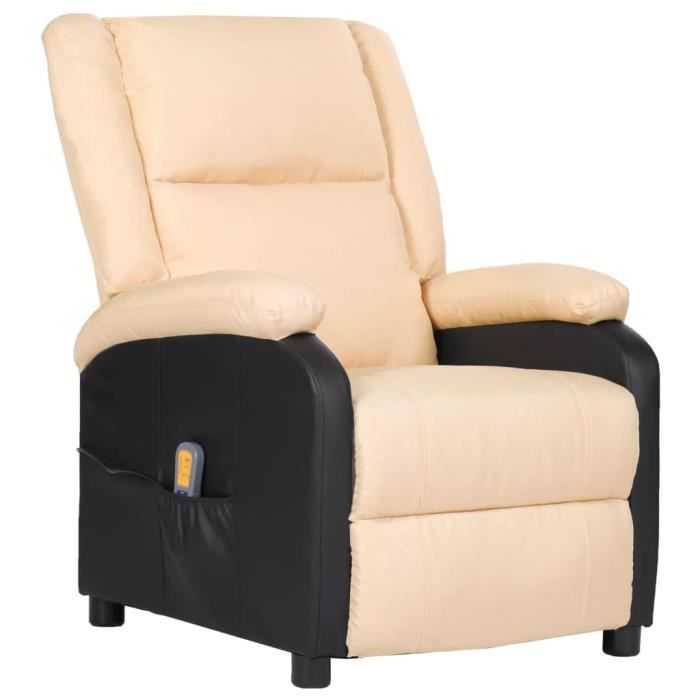 84397|Jill's•) SOLDES CHIC Fauteuil relax demassage électrique BEAU ...