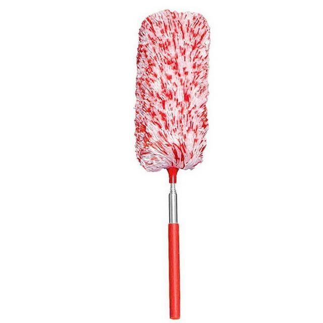 PLUMEAU,Red--Plumeau de nettoyage réglable, brosse légère, nettoyeur de ...
