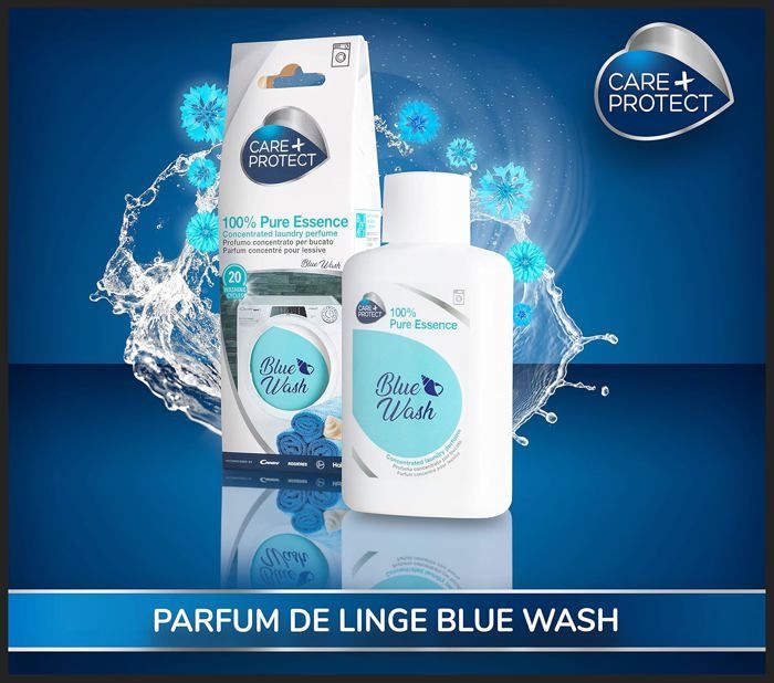 Blue Wash,100% Pure Essence,Parfum de Linge pour Lave-linge,Essence ...
