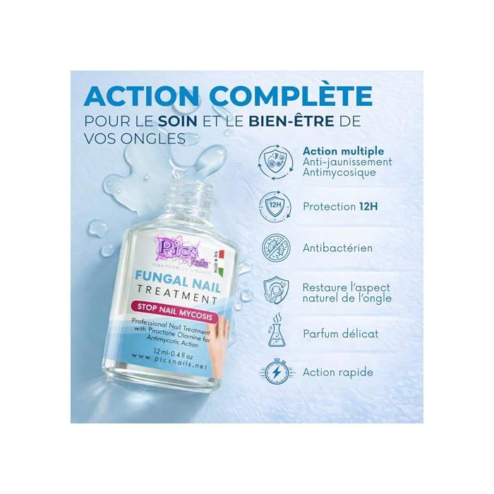 Traitement Mycoses ongles des pieds et mains 12 ml - Cdiscount Santé ...