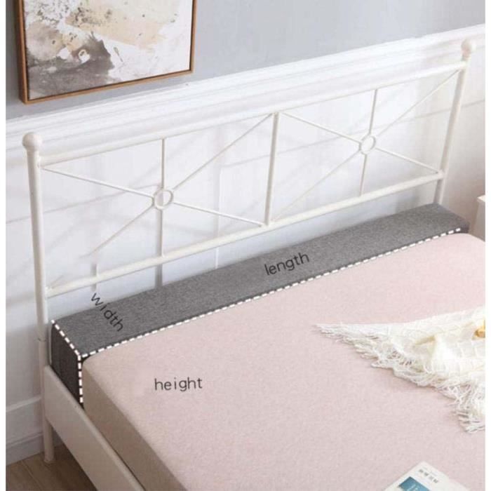 Oreiller De Lit Long En Mousse Souple Pour Dormir, Lire, Se Reposer ...