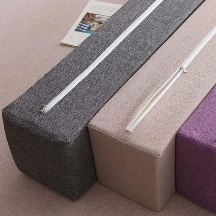 Oreiller De Lit Long En Mousse Souple Pour Dormir, Lire, Se Reposer ...
