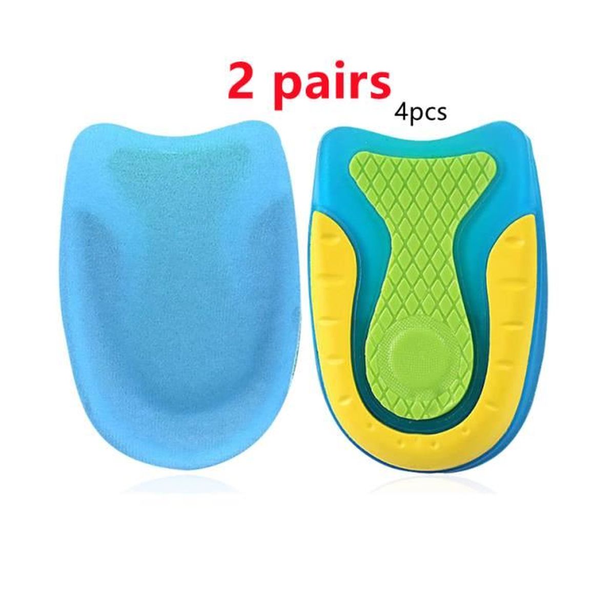 Talonnette,Talonnette silicone gel orthopédique,unisexe hydratant talon ...