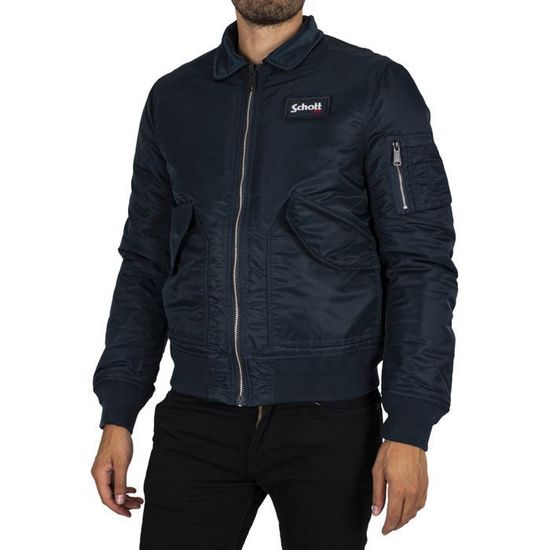 Blouson Schott CWU Original - navy - L Navy - Cdiscount Prêt-à-Porter