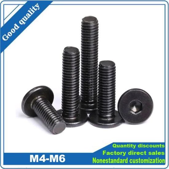 CHINA-M6 5pcs-16mm -Vis à tête hexagonale en acier inoxydable 304, 5-20 pièces, CM M4 M5 M6 ...