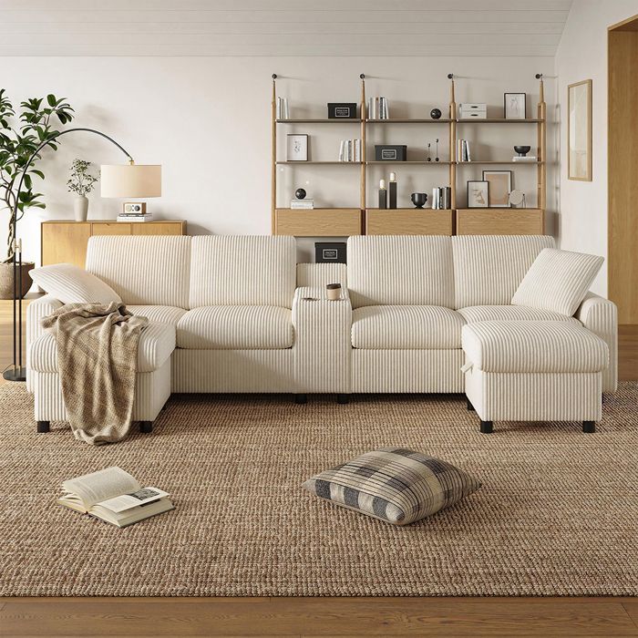 Canap Beige Velours Ctel