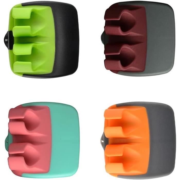 4 Pièces Eplucheur à Légumes, Econome Legumes, Eplucheur 2 Tranchants, Créatif Éplucheur ...