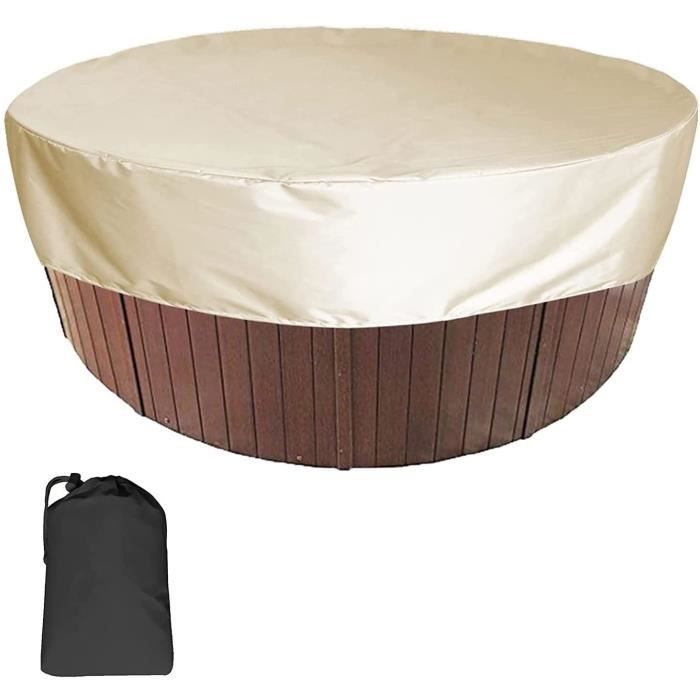 Ronde Bache d'extérieur pour Spa ,Housse pour Bain à Remous Couverture ...