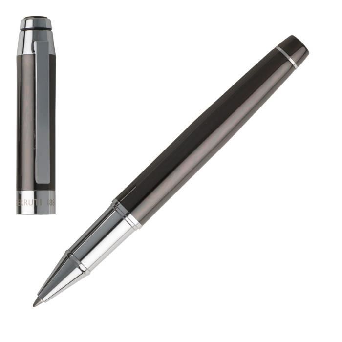 Cerruti 1881 - Stylo roller Heritage - Chrome foncé - Cdiscount Beaux ...