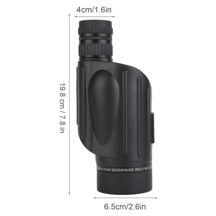 EJ.life télescope 10-30X50 Télescope monoculaire portatif haute ...